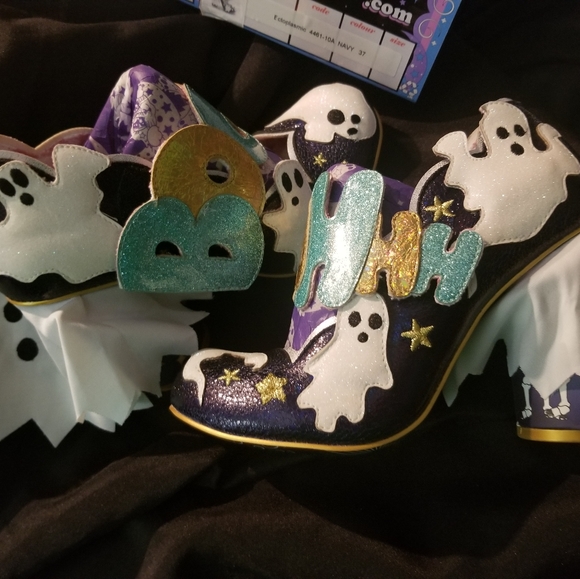 Irregular Choice | Shoes | Irregular Choice Ectoplasmic Boo Ghost ...